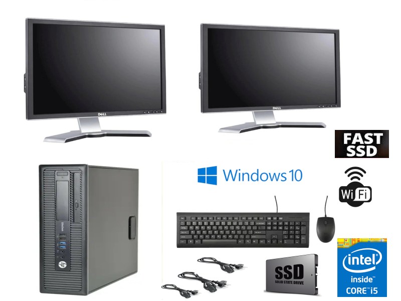 Dual Screen Workstation V – CM22I5 (Dual Screen) - Get Connected IT