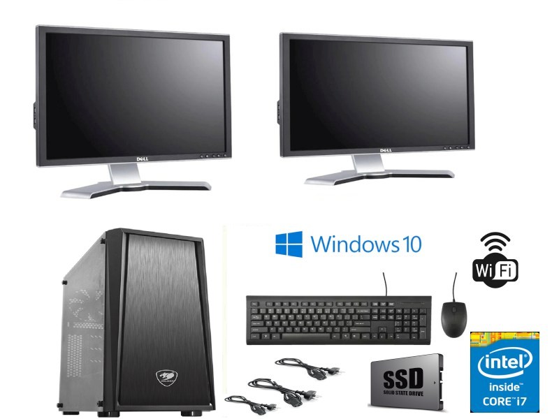 Workstation Tower PC – CM227A (Dual Screen) - Get Connected IT