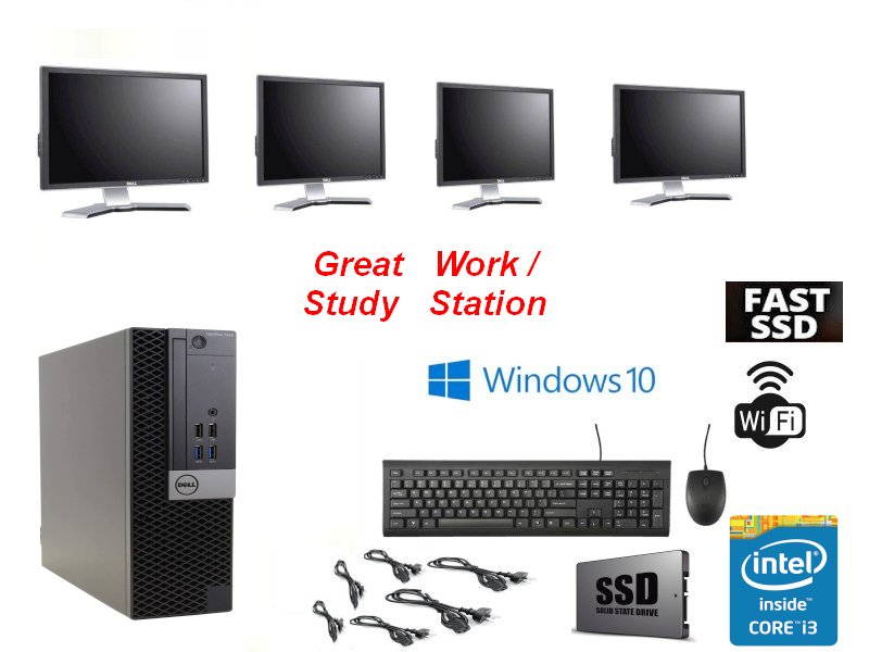 Refurb Power Workstation XL – CM193S (QUAD Screen) - Get Connected IT
