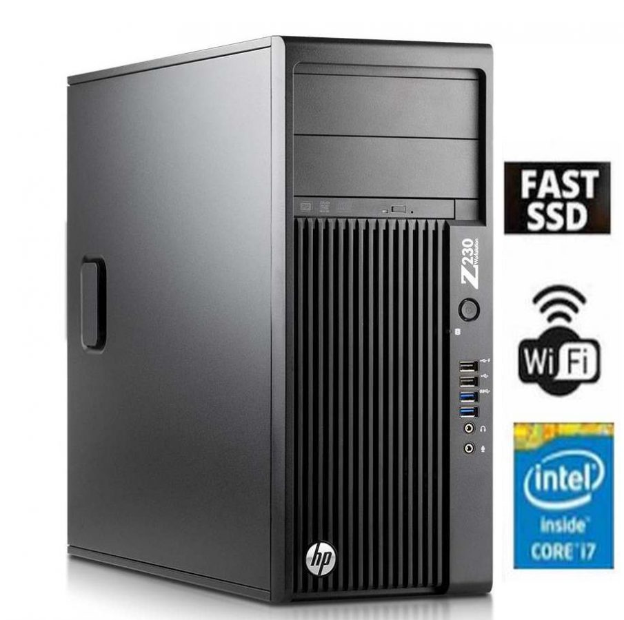 HP Elite Desk 800 G1 Complete Desktop System (With 22 Inch Monitor ...
